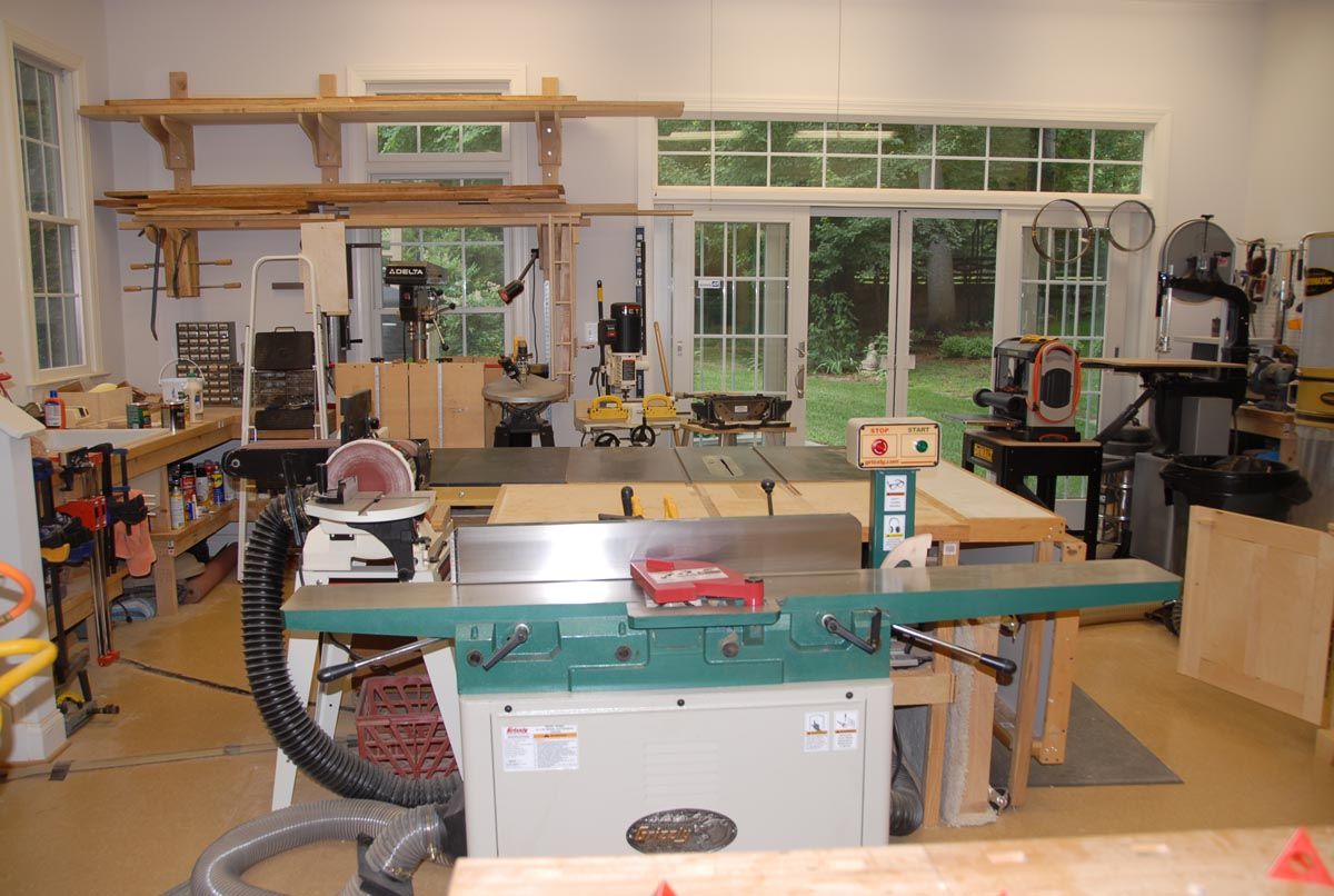 Combined Shop and Pool House - FineWoodworking