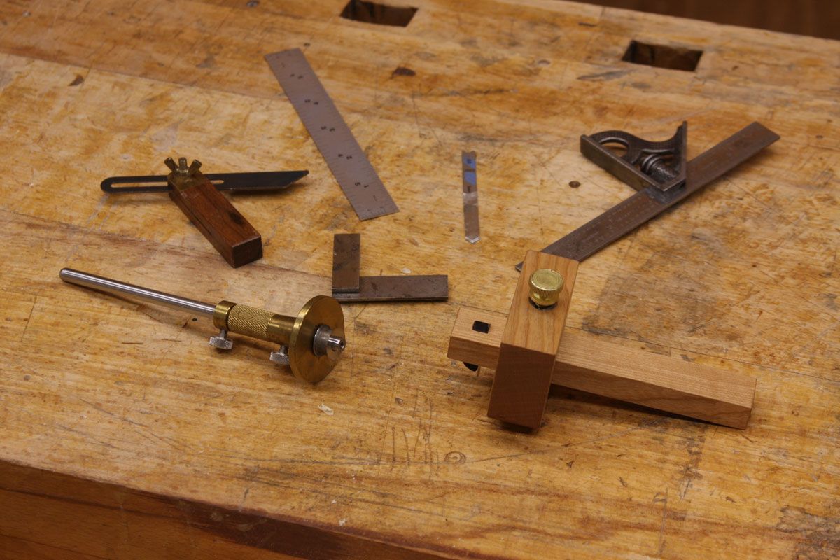 Layout Tools, Rightsized - FineWoodworking