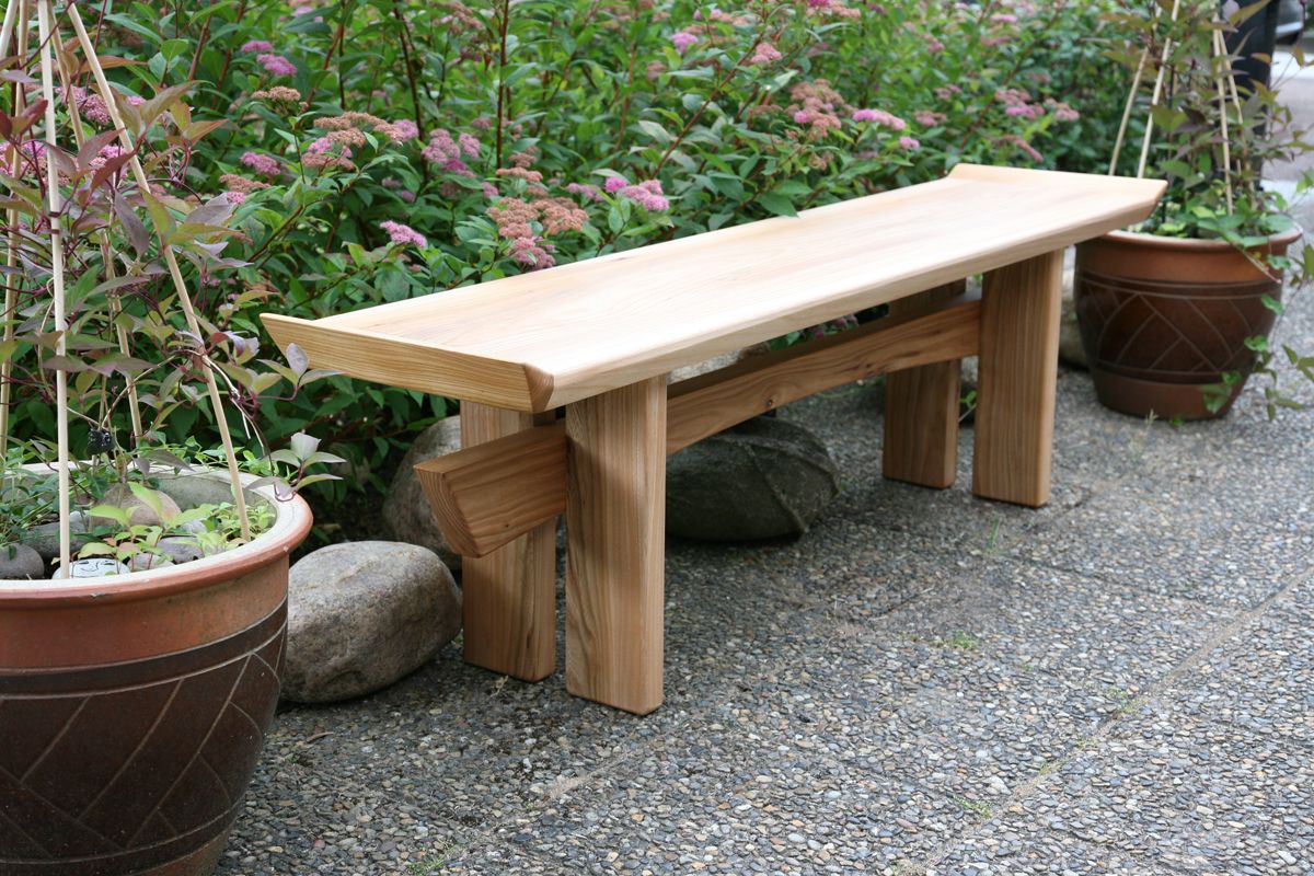 Garden Bench - Asian inspired - FineWoodworking