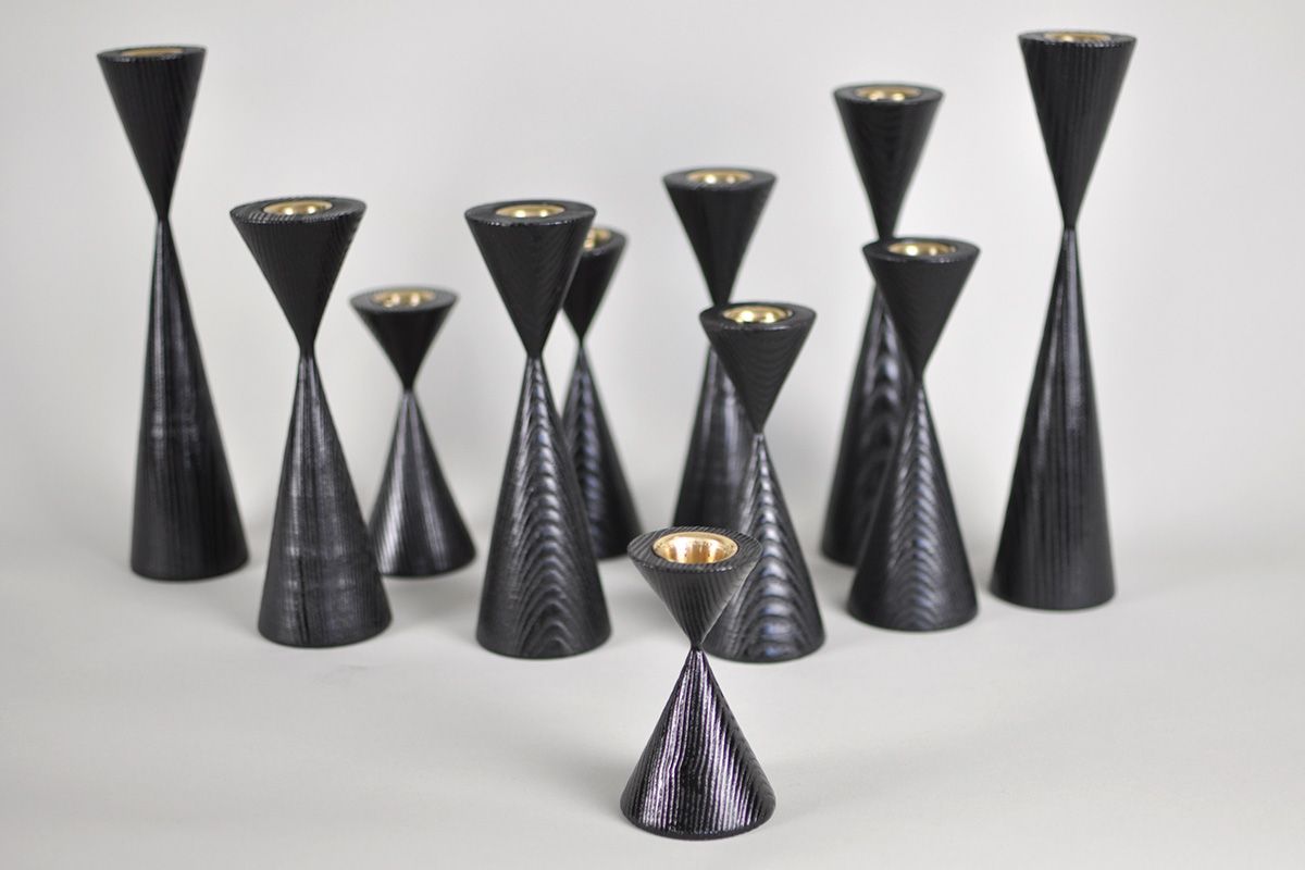 Rude Osolnik Candlesticks - FineWoodworking