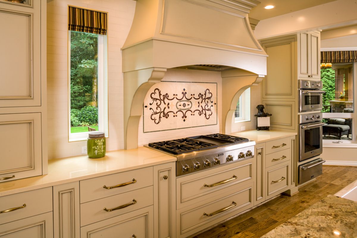 Contemporary French-Inspired Indoor and Outdoor Kitchens - Fine ...