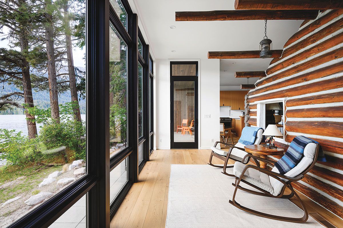 Transforming an Historic Log Cabin While Preserving Its Charm - Fine ...