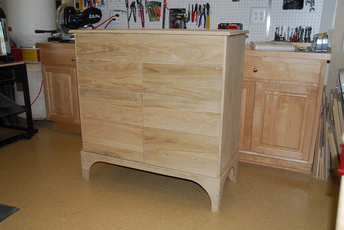 Chestnut one-off on Norm Abrams' Shaker Chest of Drawers - FineWoodworking