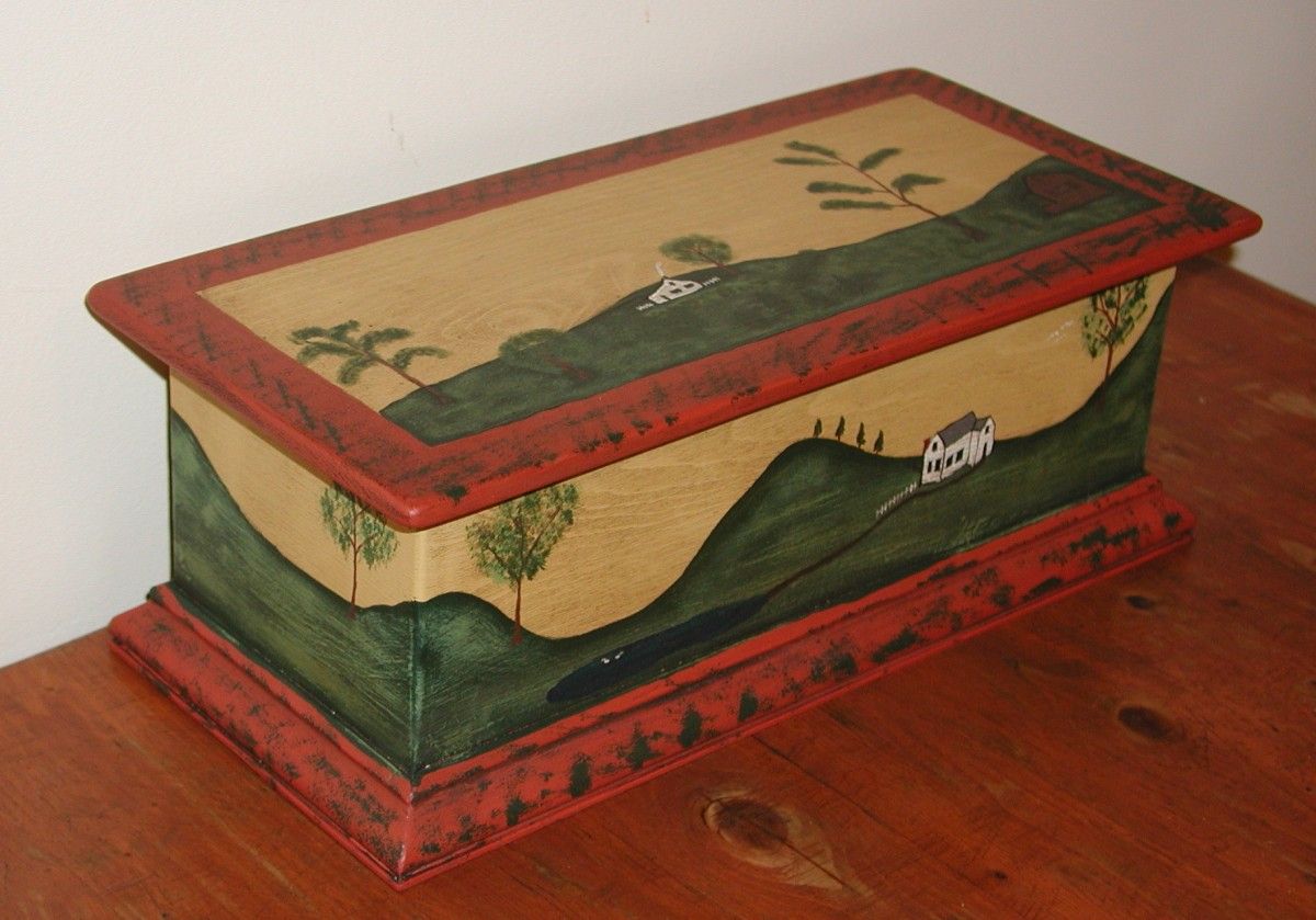 Painted Candle Box - FineWoodworking