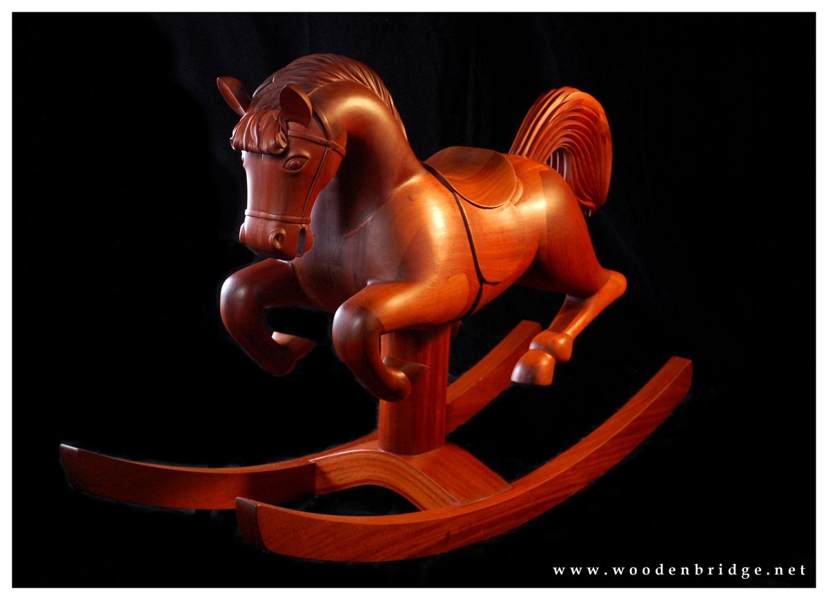 Hand Carved Rocking Horse - FineWoodworking