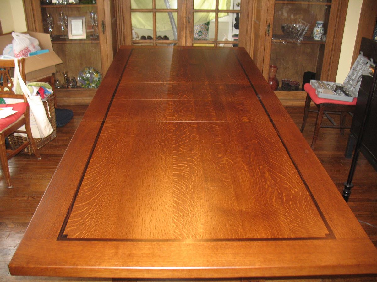 Arts & Crafts Inspired Dining Table - FineWoodworking