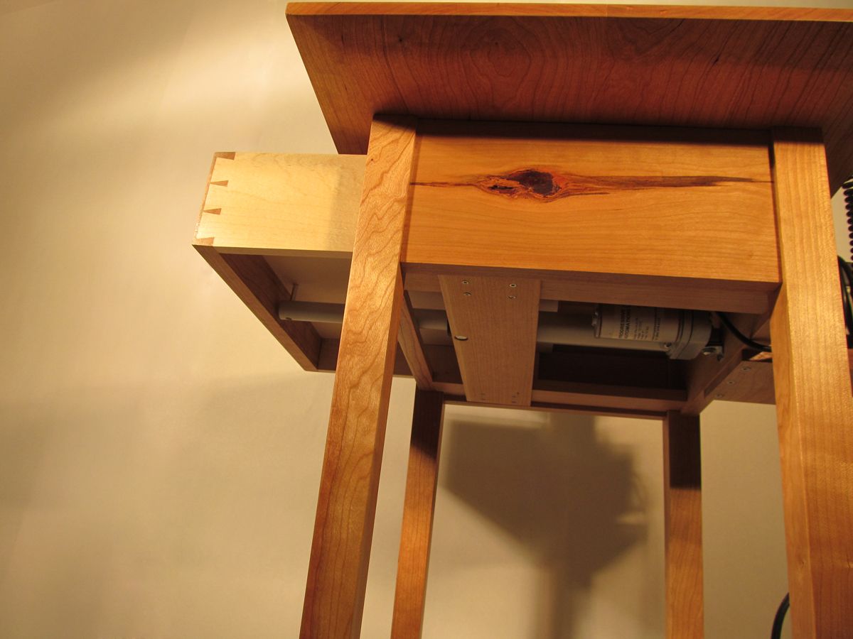 Adapted Shaker Desk for student - FineWoodworking