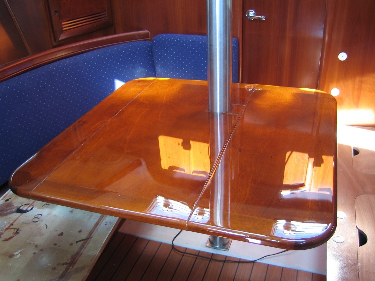 Sailboat Cabinet and Table - FineWoodworking