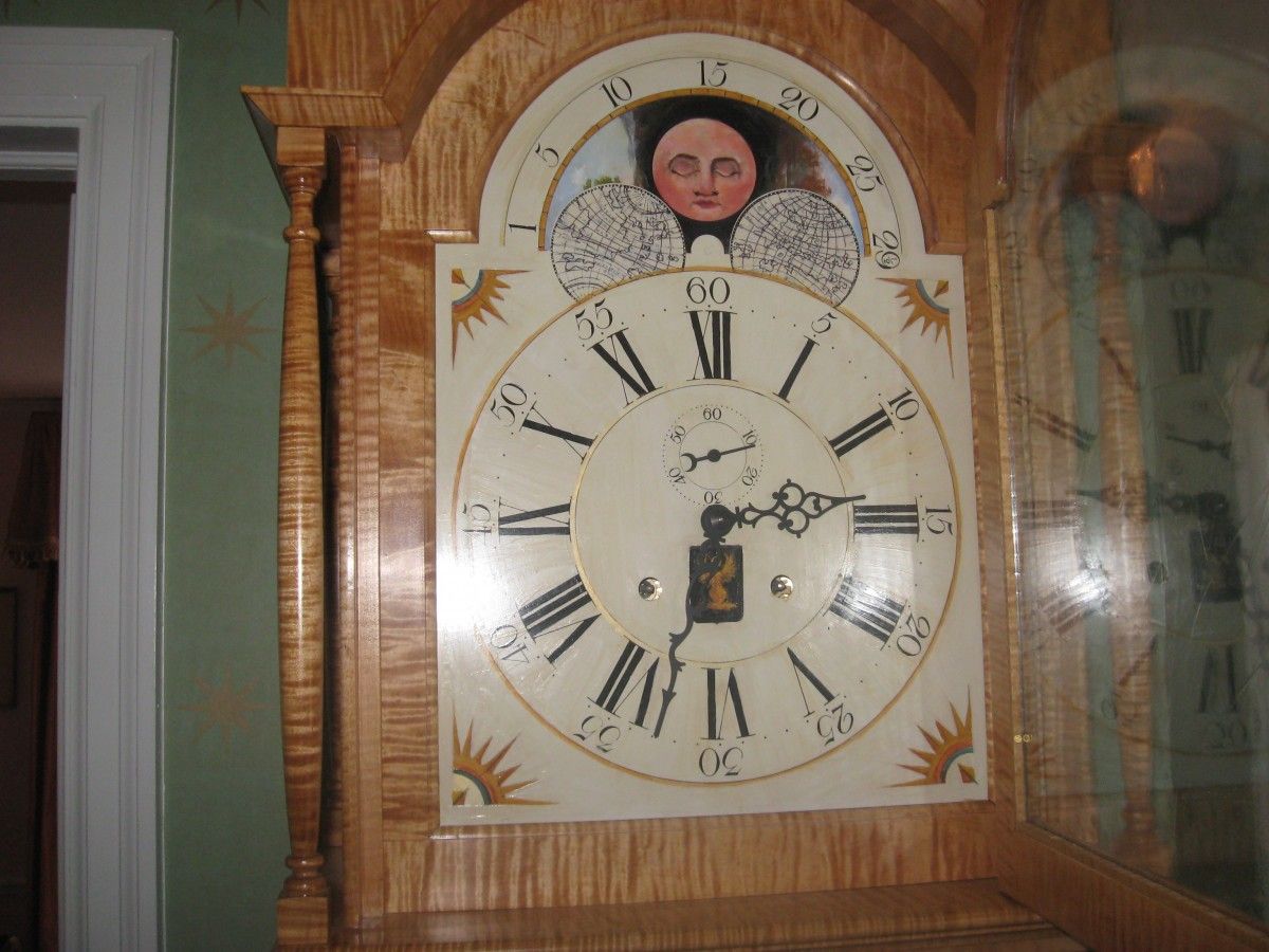Tiger Maple Lancaster County Tall Clock - FineWoodworking