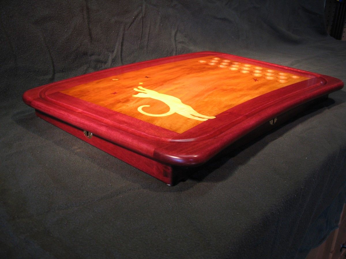 Portable Laptop Beading Desk - FineWoodworking