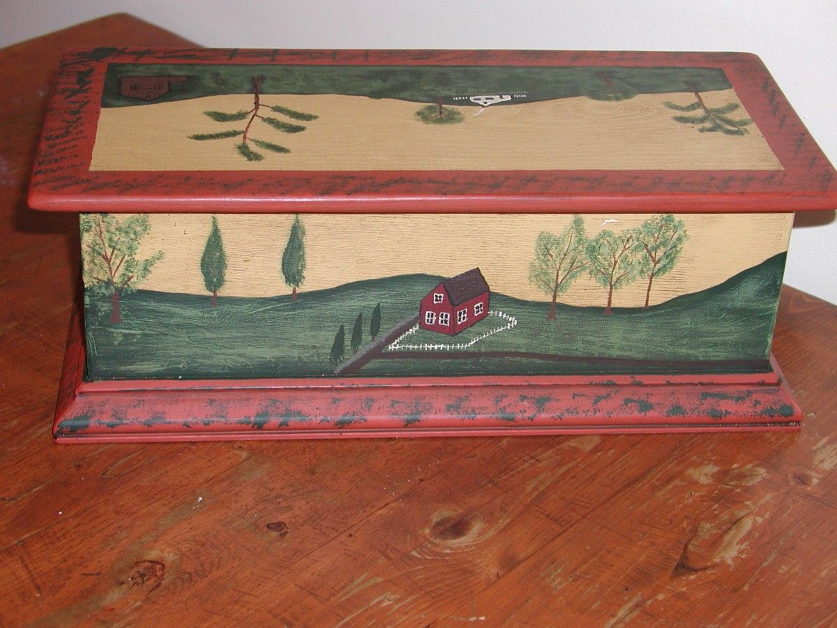Painted Candle Box - FineWoodworking