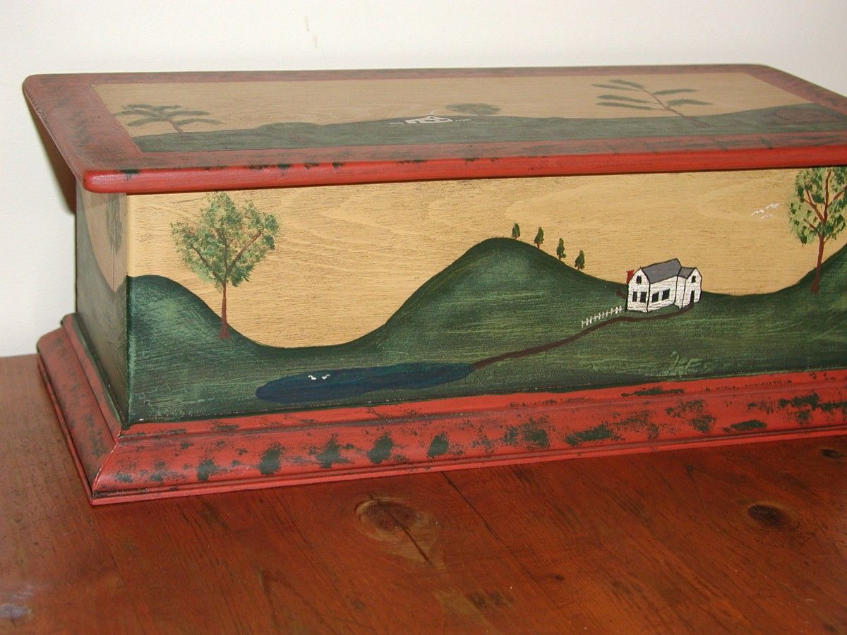 Painted Candle Box - FineWoodworking