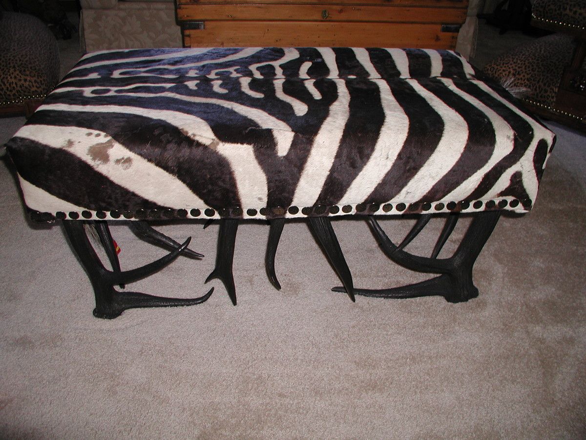 Elk Antler Bench - FineWoodworking