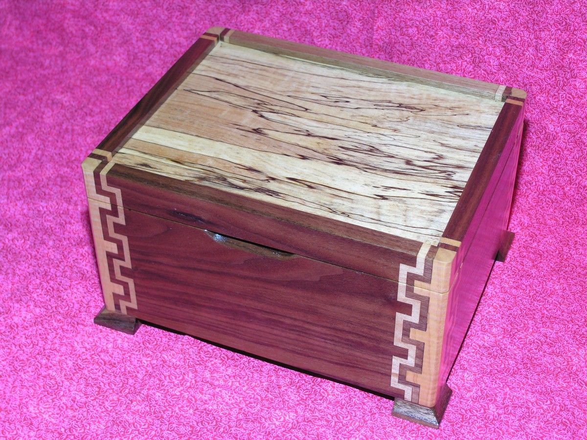 Jewelry Box with Triple Box Joint Corners - FineWoodworking
