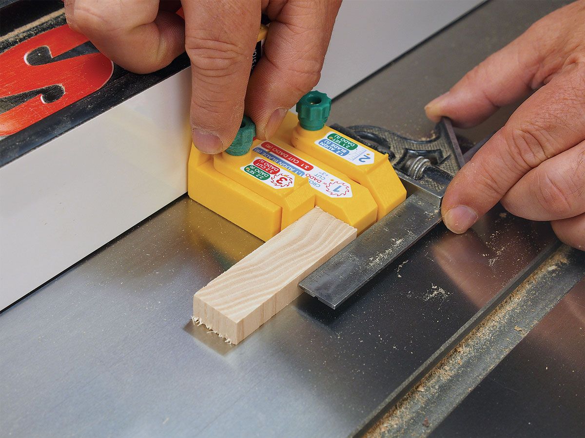 Matchfit dado stop by Microjig - FineWoodworking