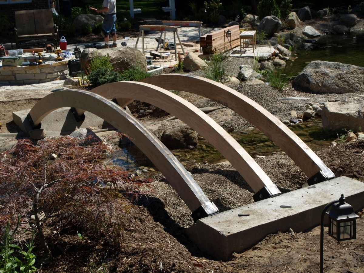 A steam bent bridge - Fine Homebuilding