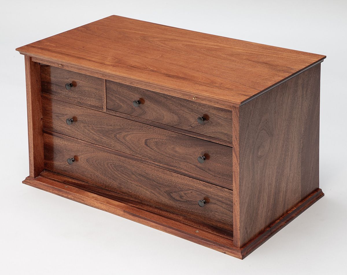 Mahogany NBSS Tool Box - FineWoodworking