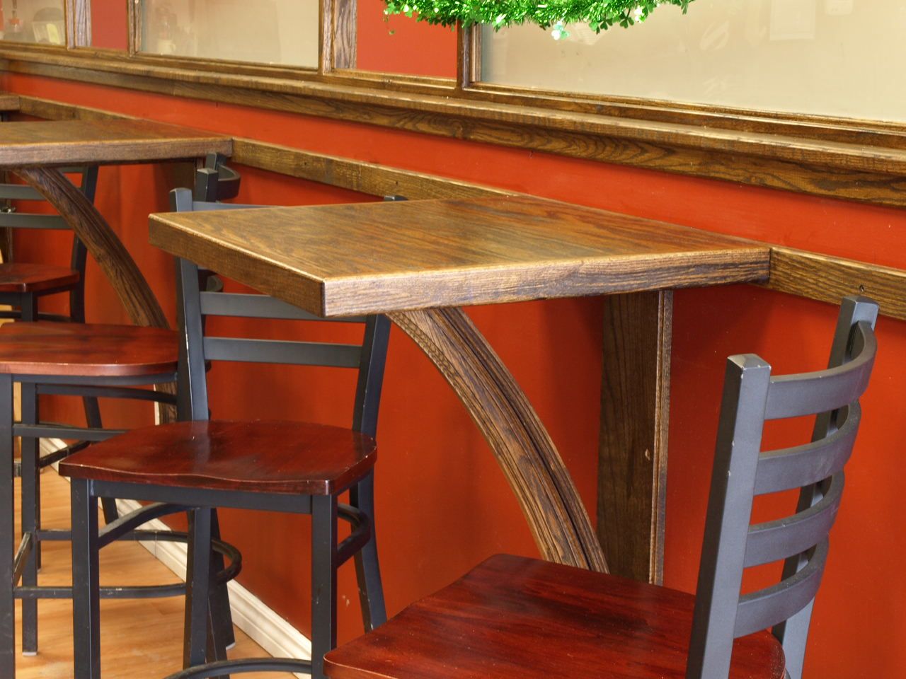 Wall hung High Tables - FineWoodworking