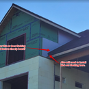 EFIS install detail where wall - roof join - GreenBuildingAdvisor