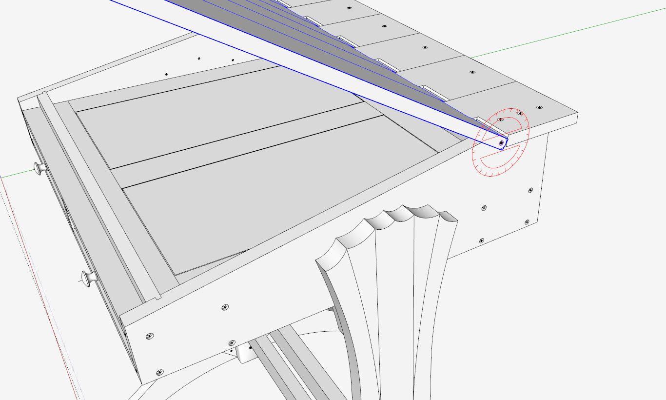 A Wooden Hinge for the Stand-up Desk - FineWoodworking