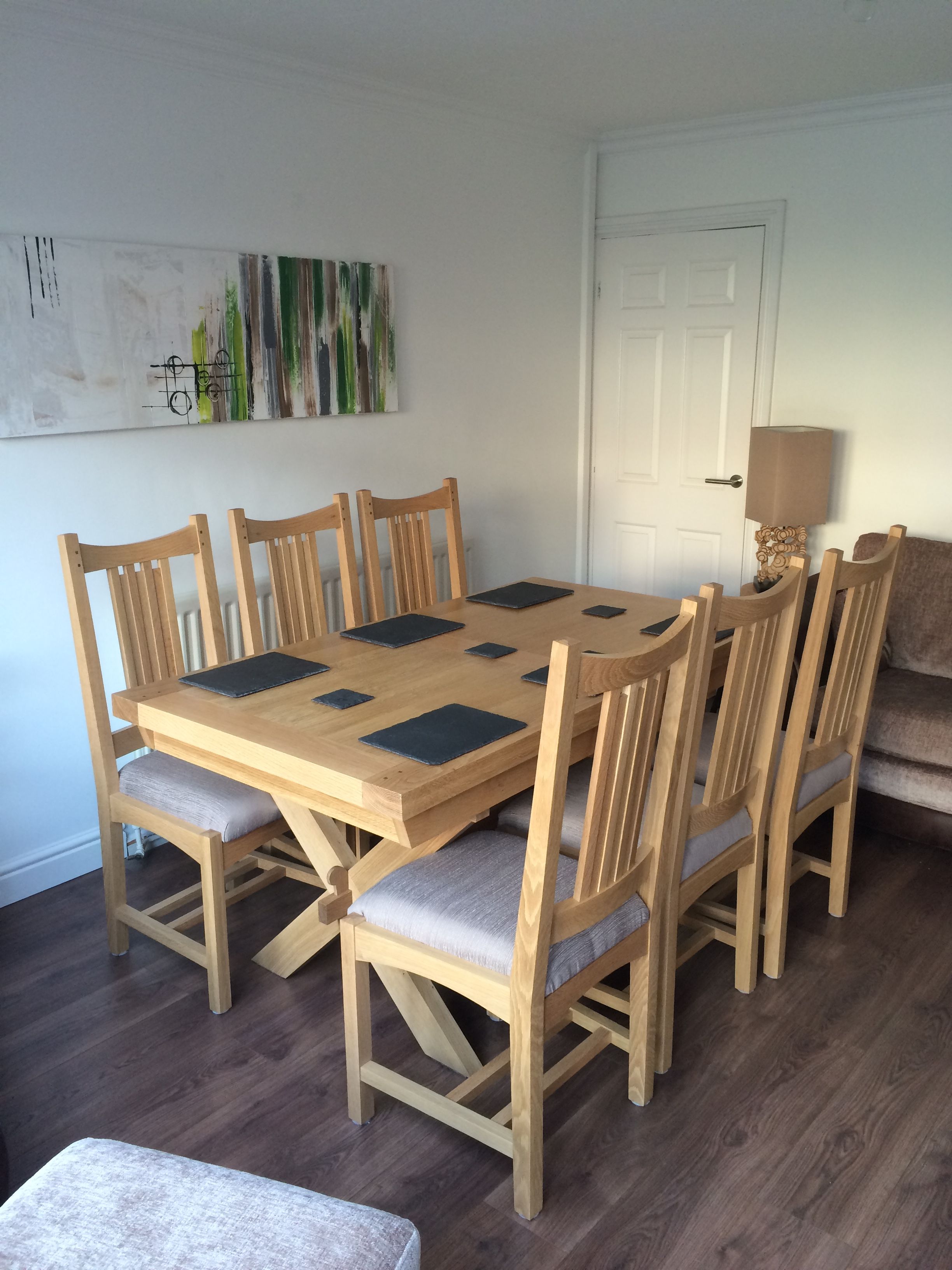 My daughters dining table and chairs - FineWoodworking