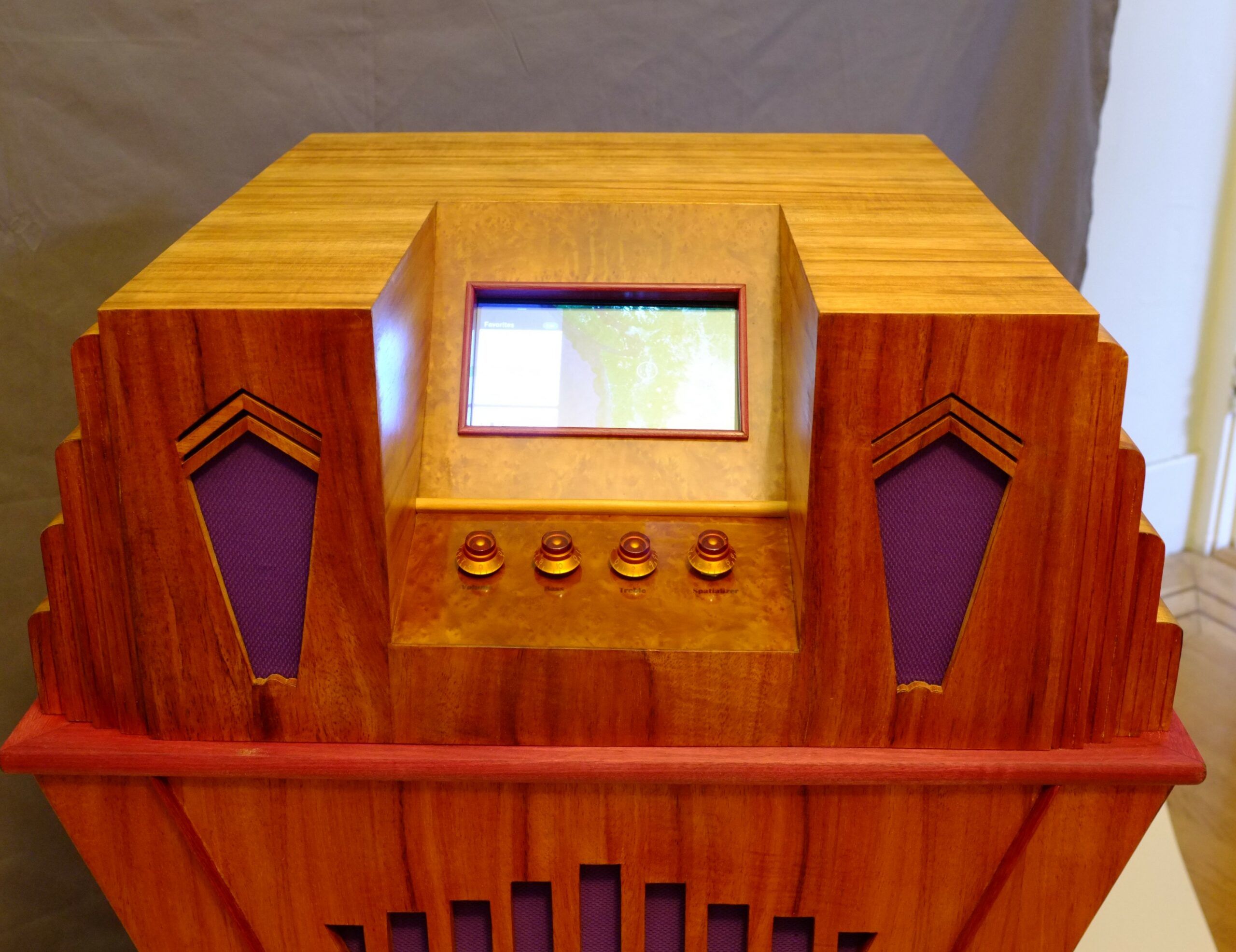 Art Deco console radio - FineWoodworking
