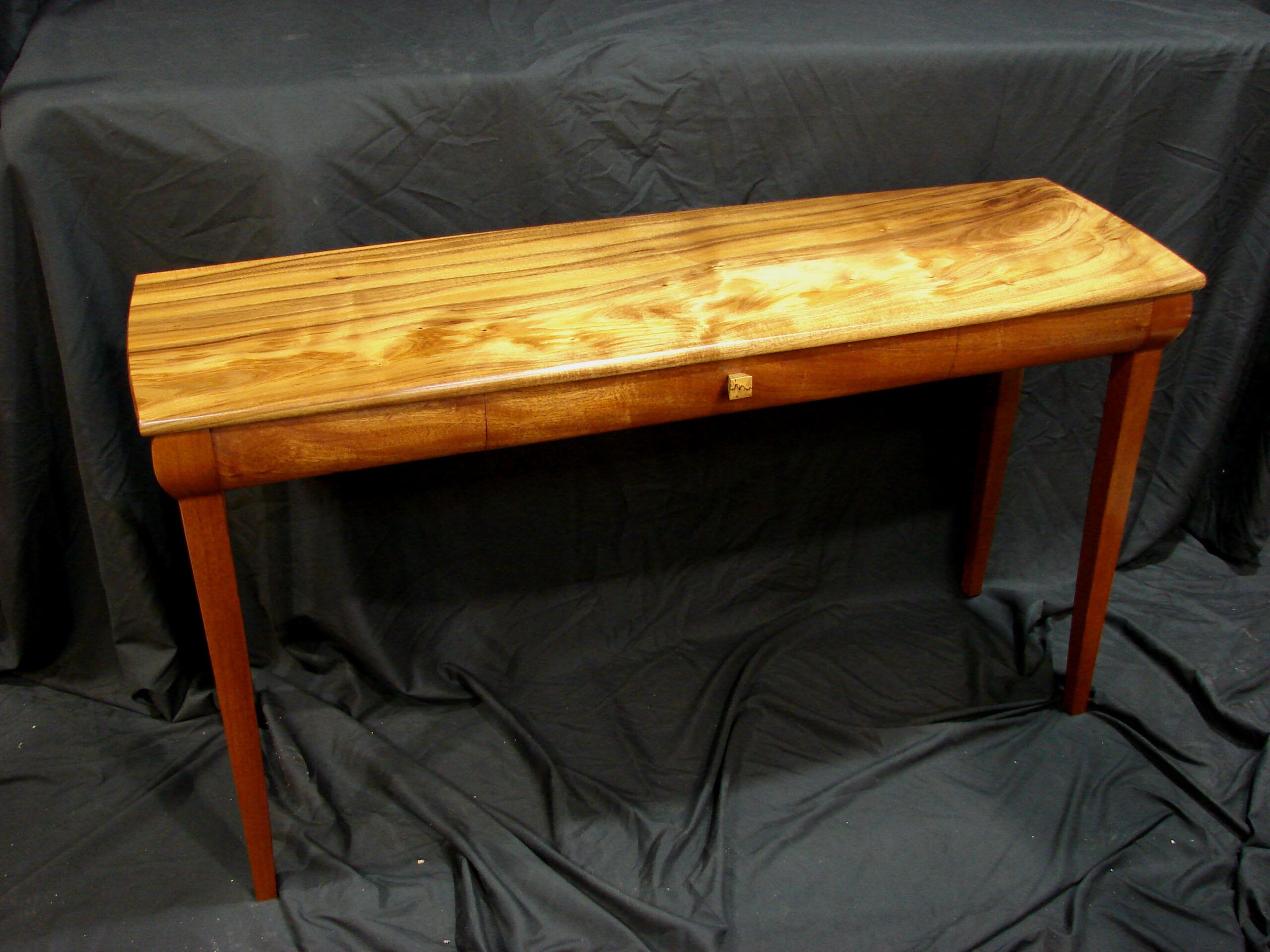 Mahogany/Koa Sofa Table - FineWoodworking