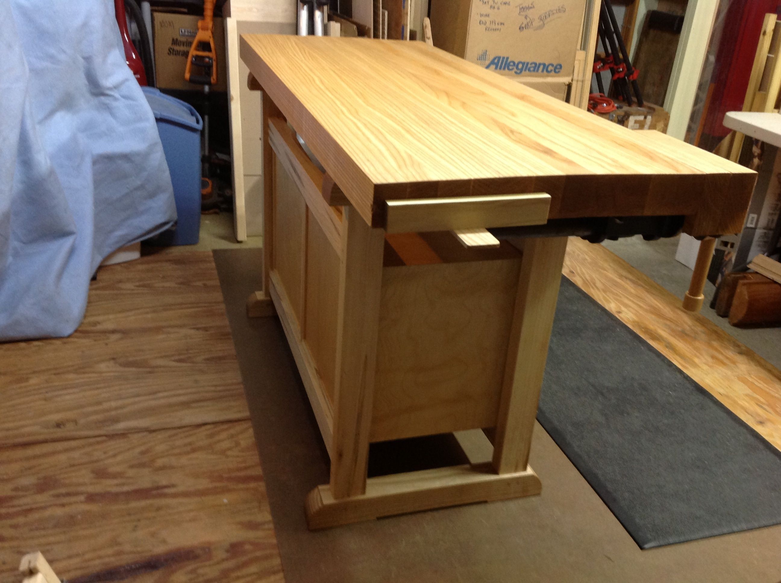 Not So Big Work Bench Country Style - FineWoodworking