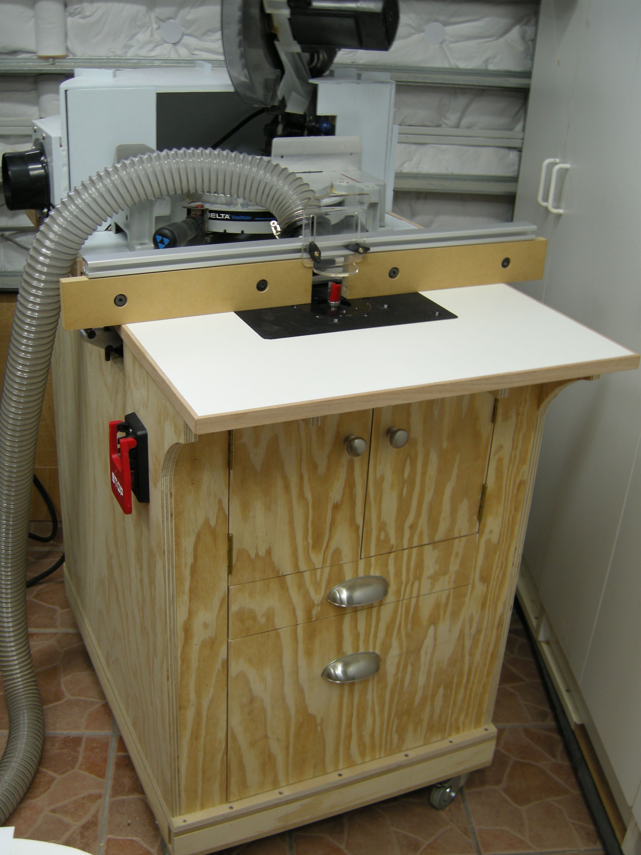 Miter Saw/Router Work Station - FineWoodworking