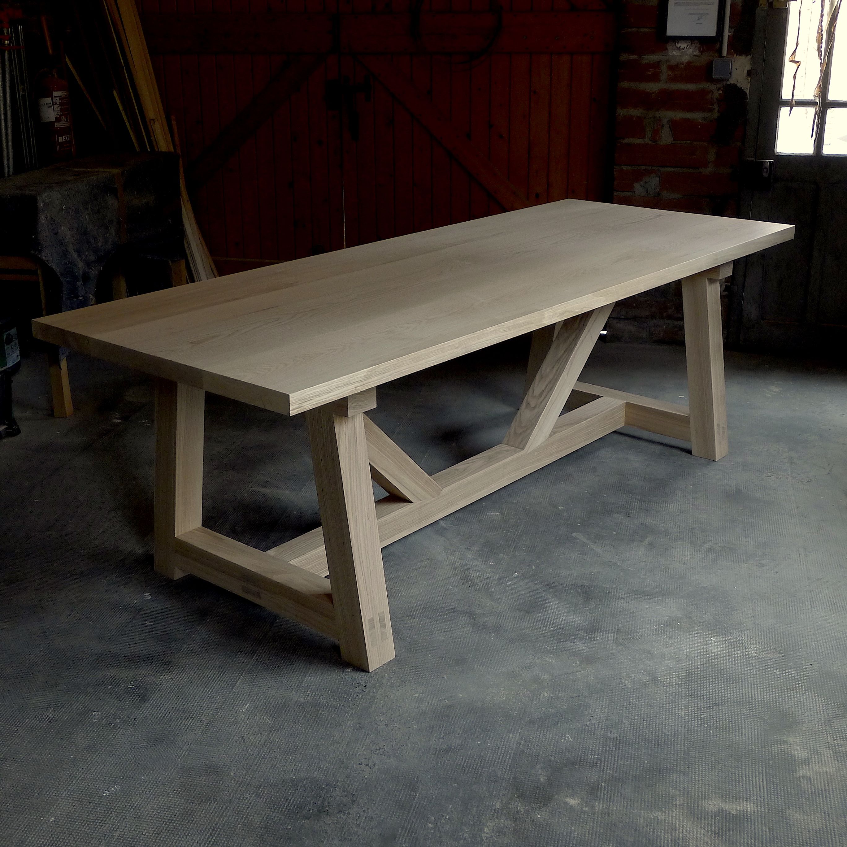 Well framed table - FineWoodworking