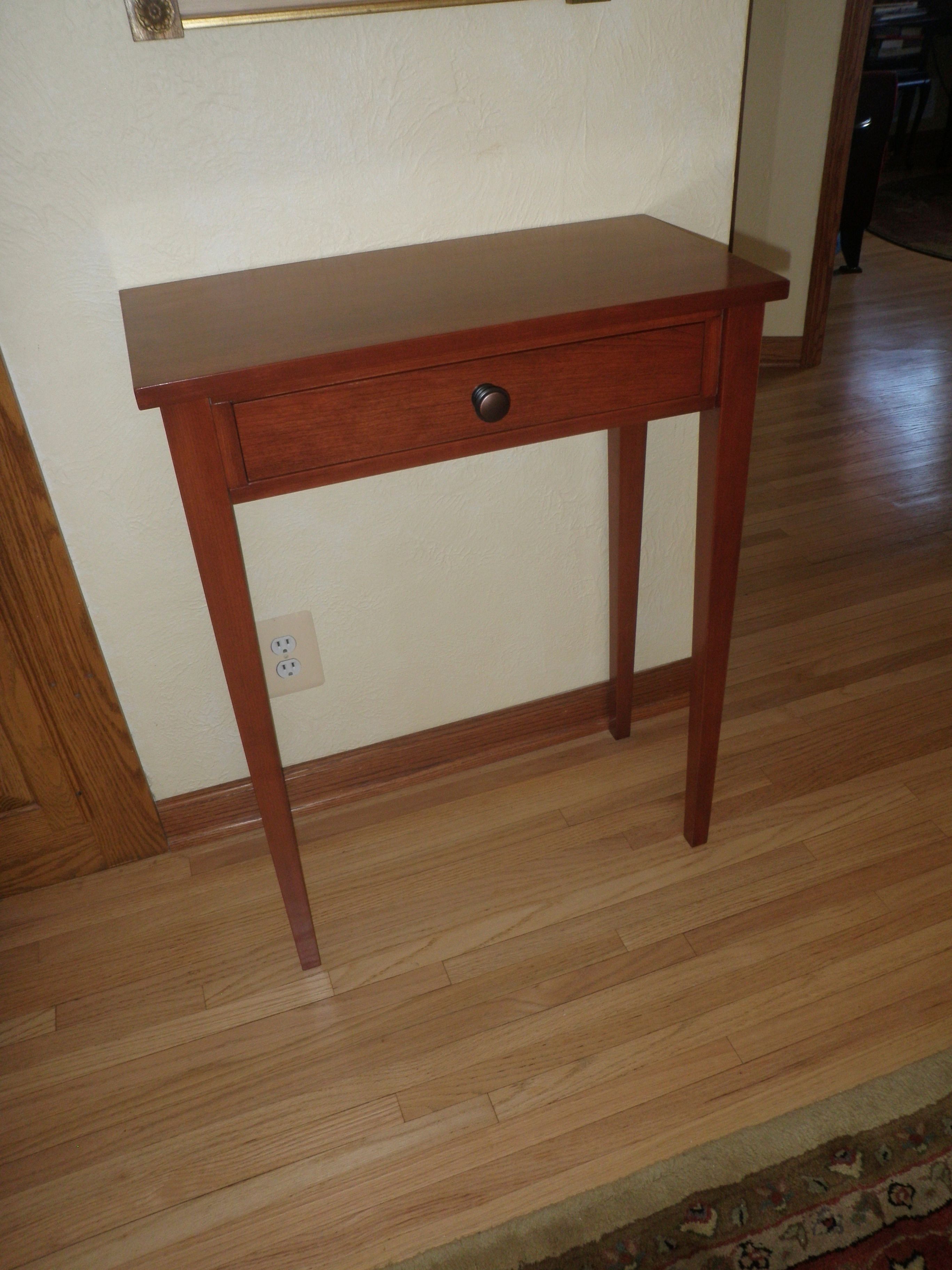 Solid Cherry Sideboard with small matching side table - FineWoodworking