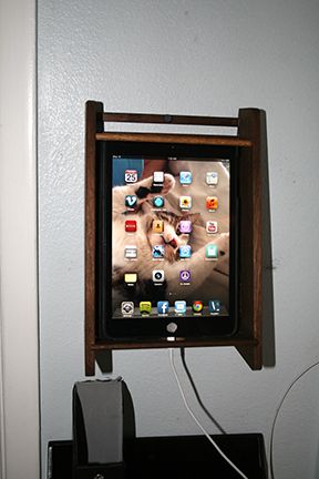 iPad Mini Wall Mount - FineWoodworking