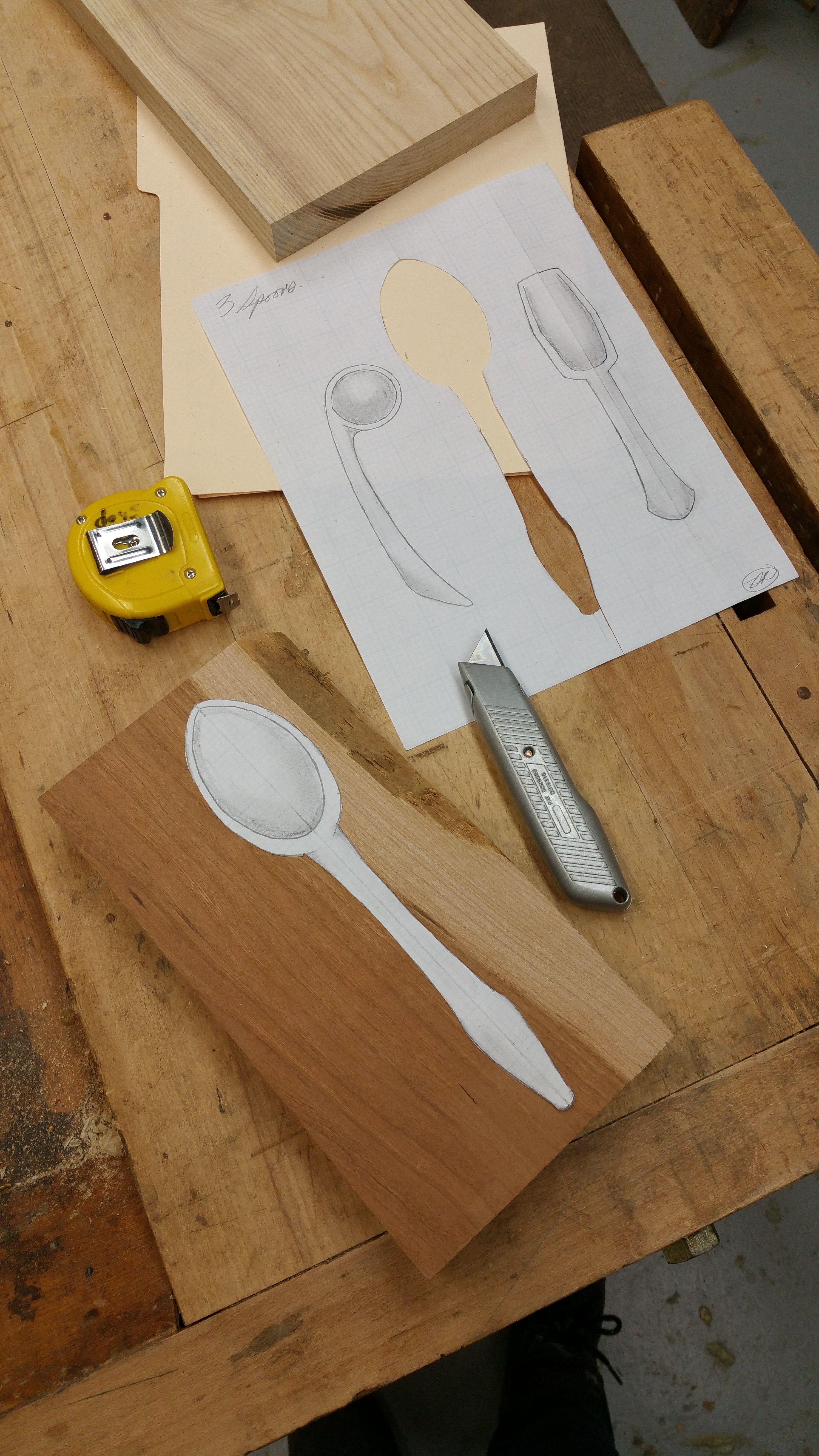 Carving a Wooden Spoon - FineWoodworking