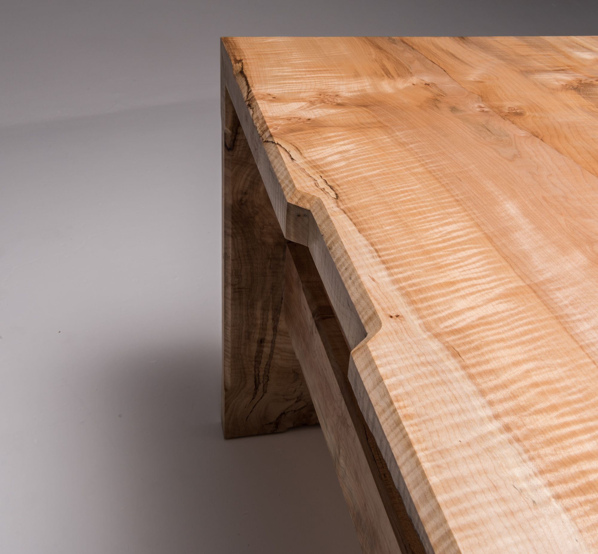 Big Leaf Maple desk - FineWoodworking