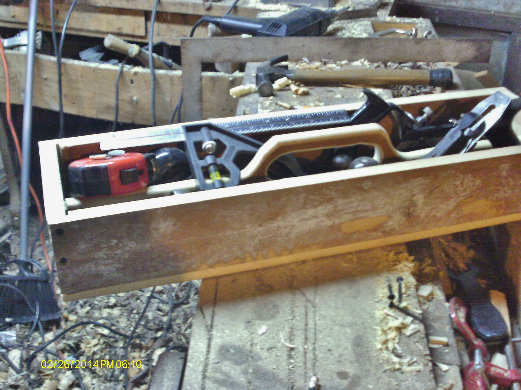 Walnut & Pine Tool Chest - FineWoodworking