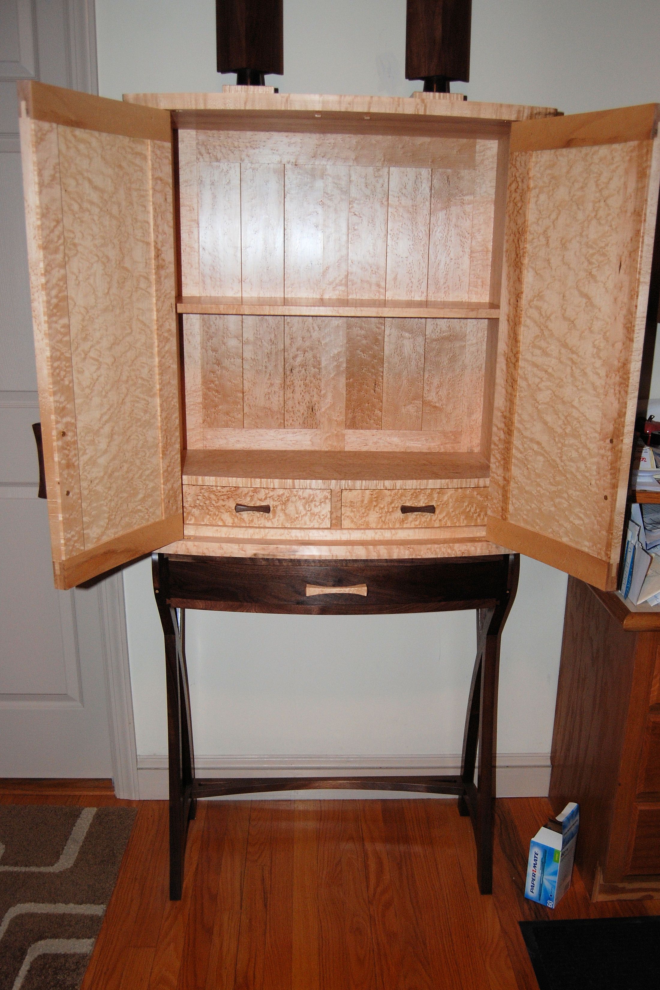 Krenov styled Cabinet-on-Stand - FineWoodworking