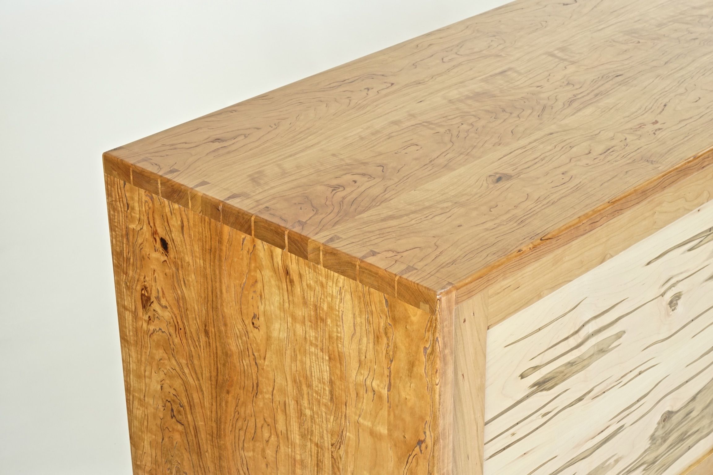 cherry and ambrosia maple Sideboard - FineWoodworking