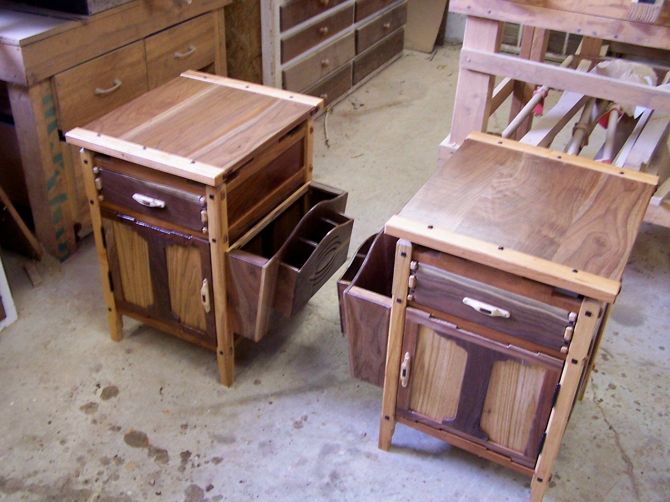 night stands for bedroom - FineWoodworking