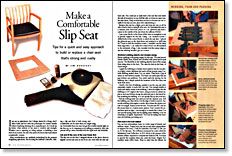 All About Upholstery - FineWoodworking