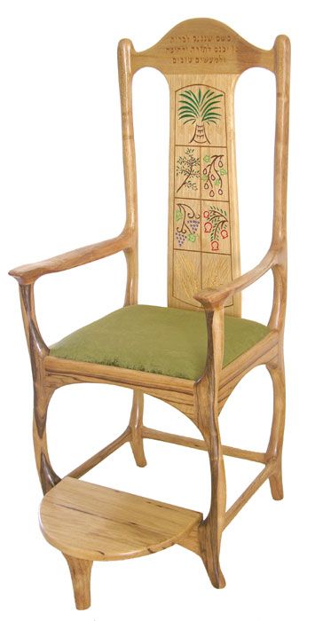 Ritual Chair for Elijah the Prophet - FineWoodworking