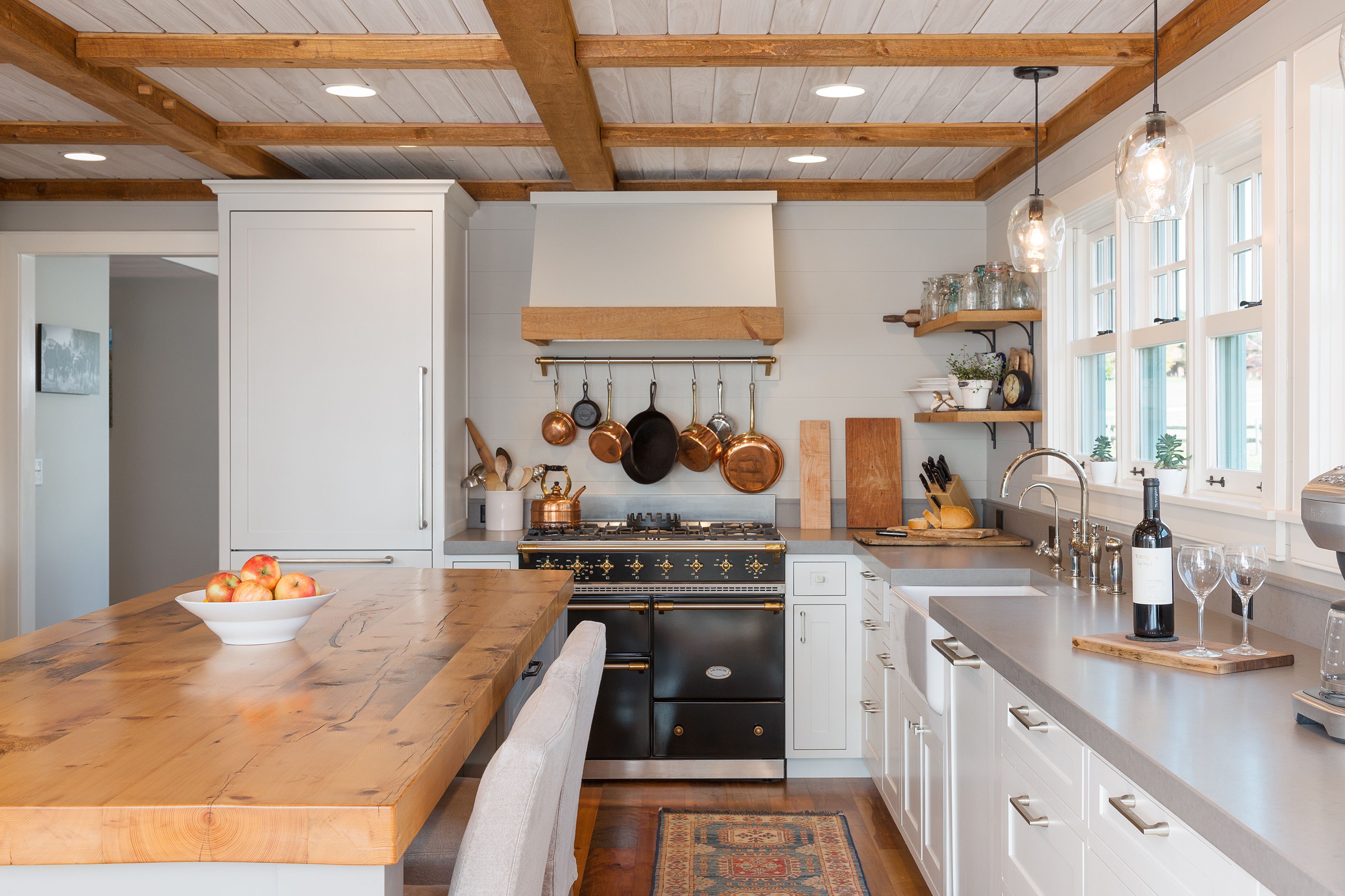 Vermont Modern Rustic Kitchen - Fine Homebuilding