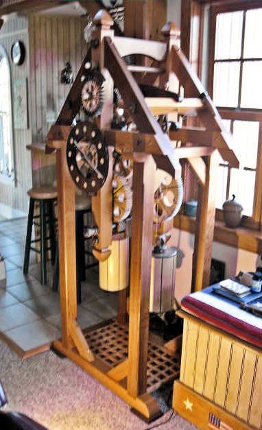 M4 Timber Frame Clock - FineWoodworking