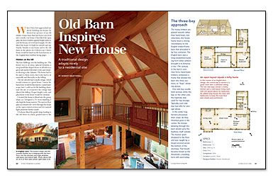 Old Barn Inspires New House - Fine Homebuilding