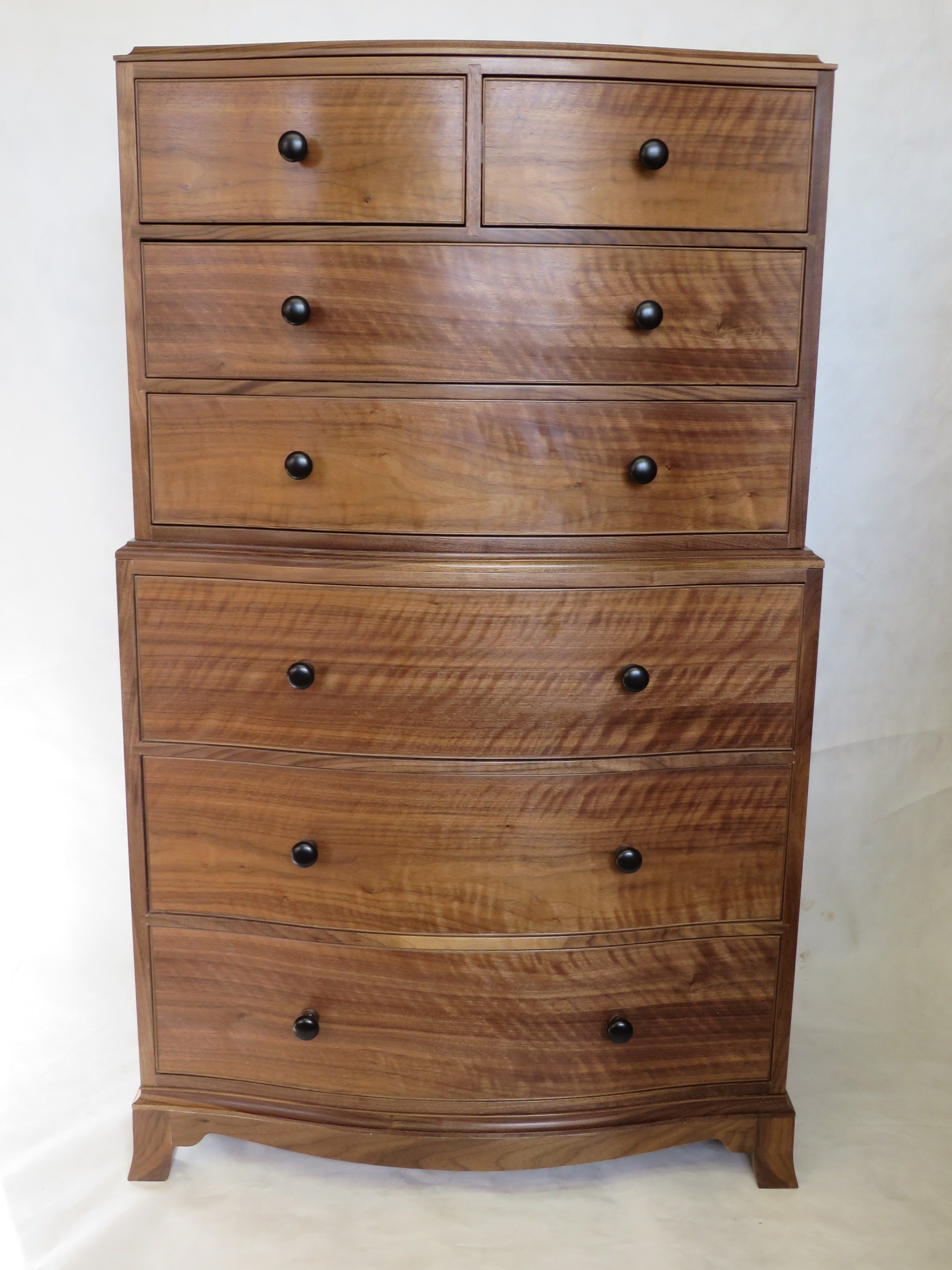 Serpentine front chest of drawers - FineWoodworking
