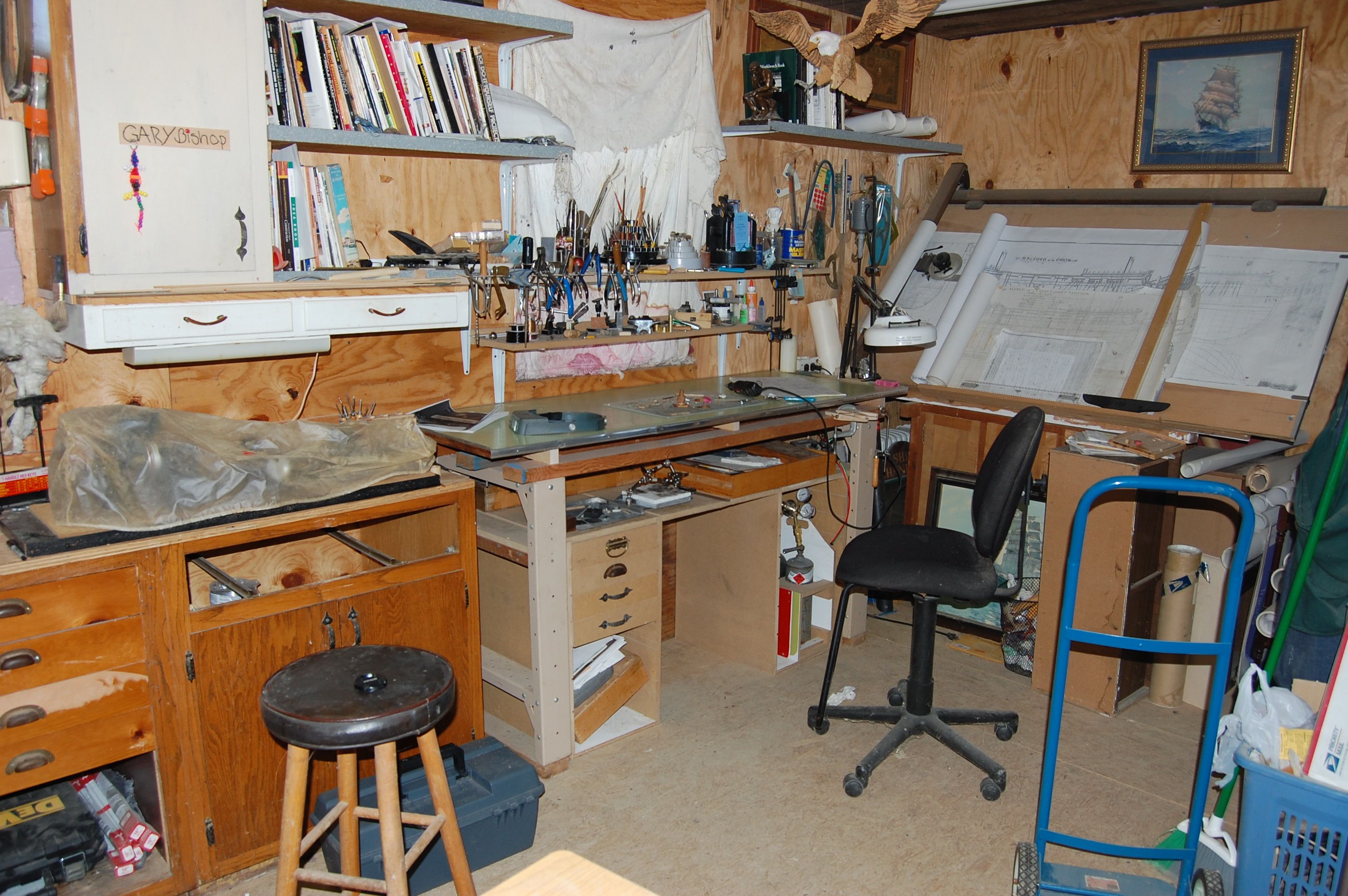 ship building wood shop - FineWoodworking