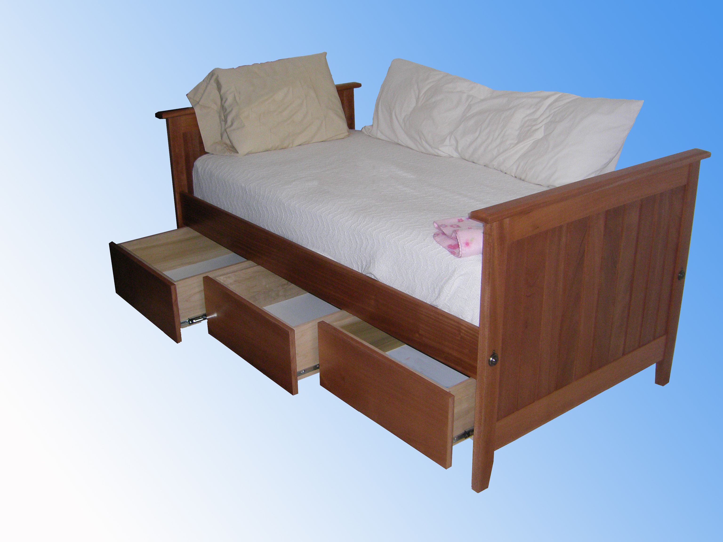 Mahogany Bed - FineWoodworking