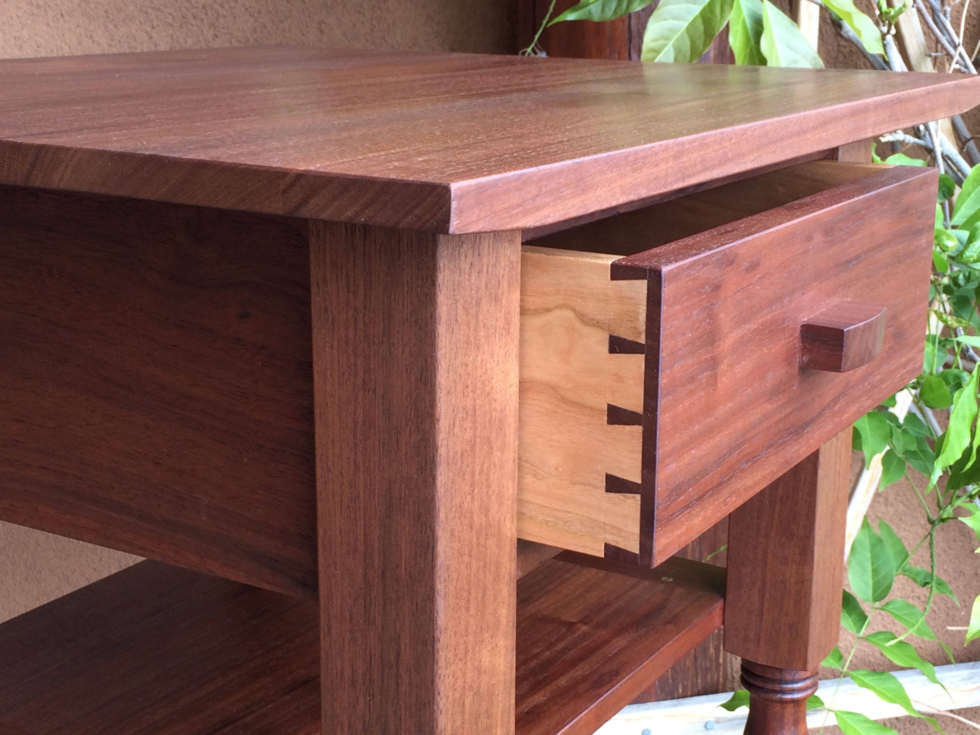 New/Old bedside table - FineWoodworking