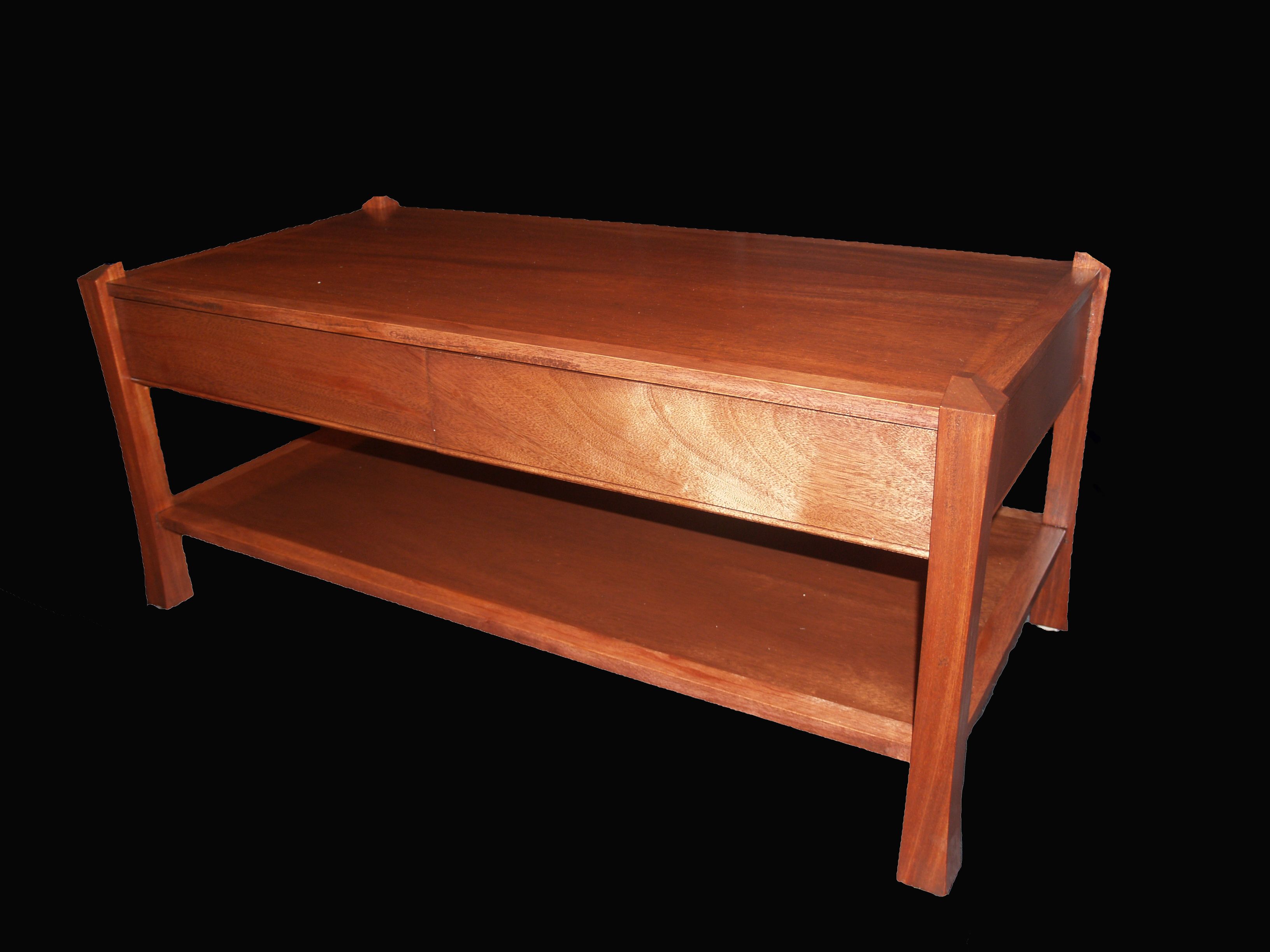 Mahogany coffee table - FineWoodworking