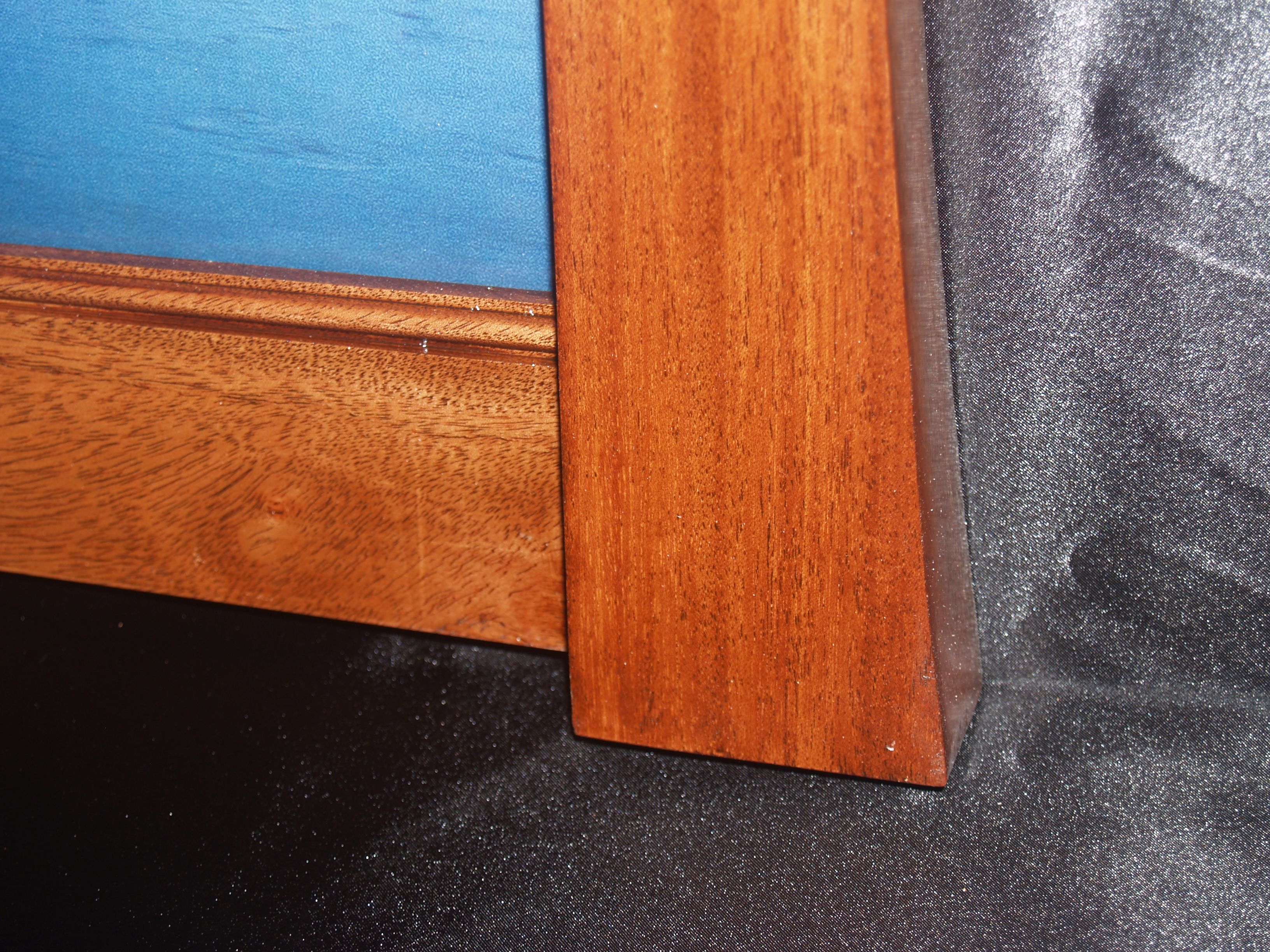 Large mahogany picture frame - FineWoodworking