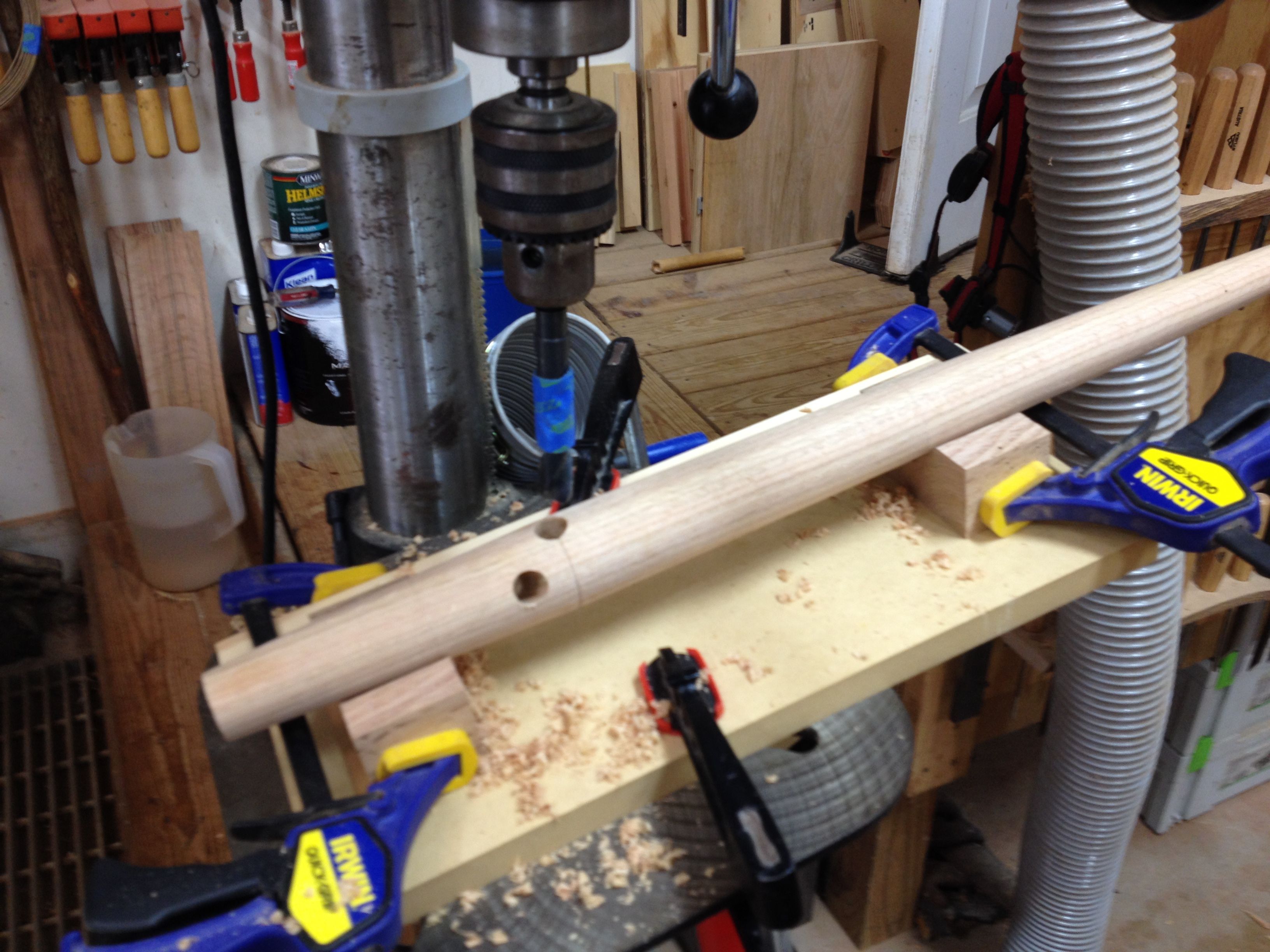 Windsor Stool - modern interpretation - FineWoodworking